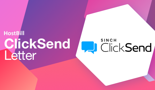 ClickSend Letter | HostBill | Billing & Automation Software for WebHosts